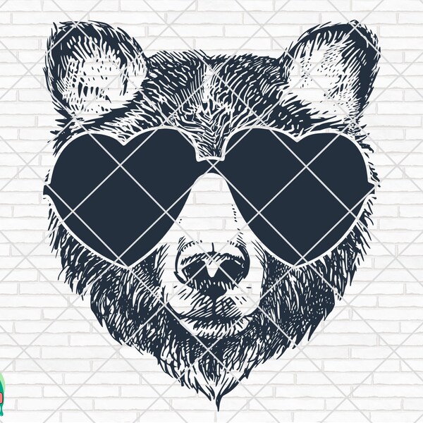Mommy Bear Svg - Etsy