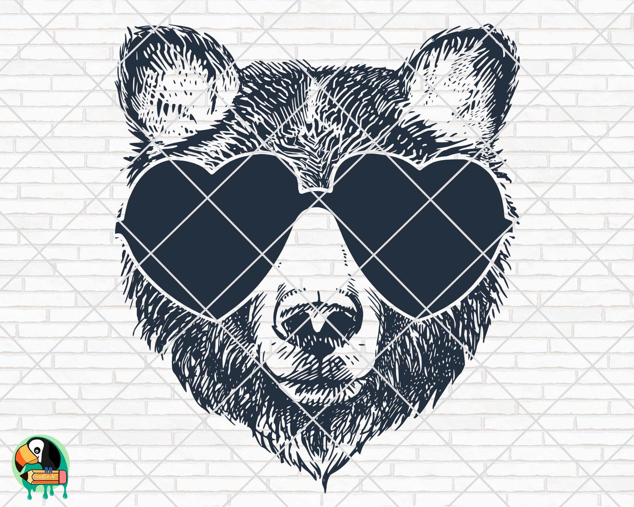 Mama Bear SVG Mama Bear With Sunglasses Mommy SVG Mom to - Etsy