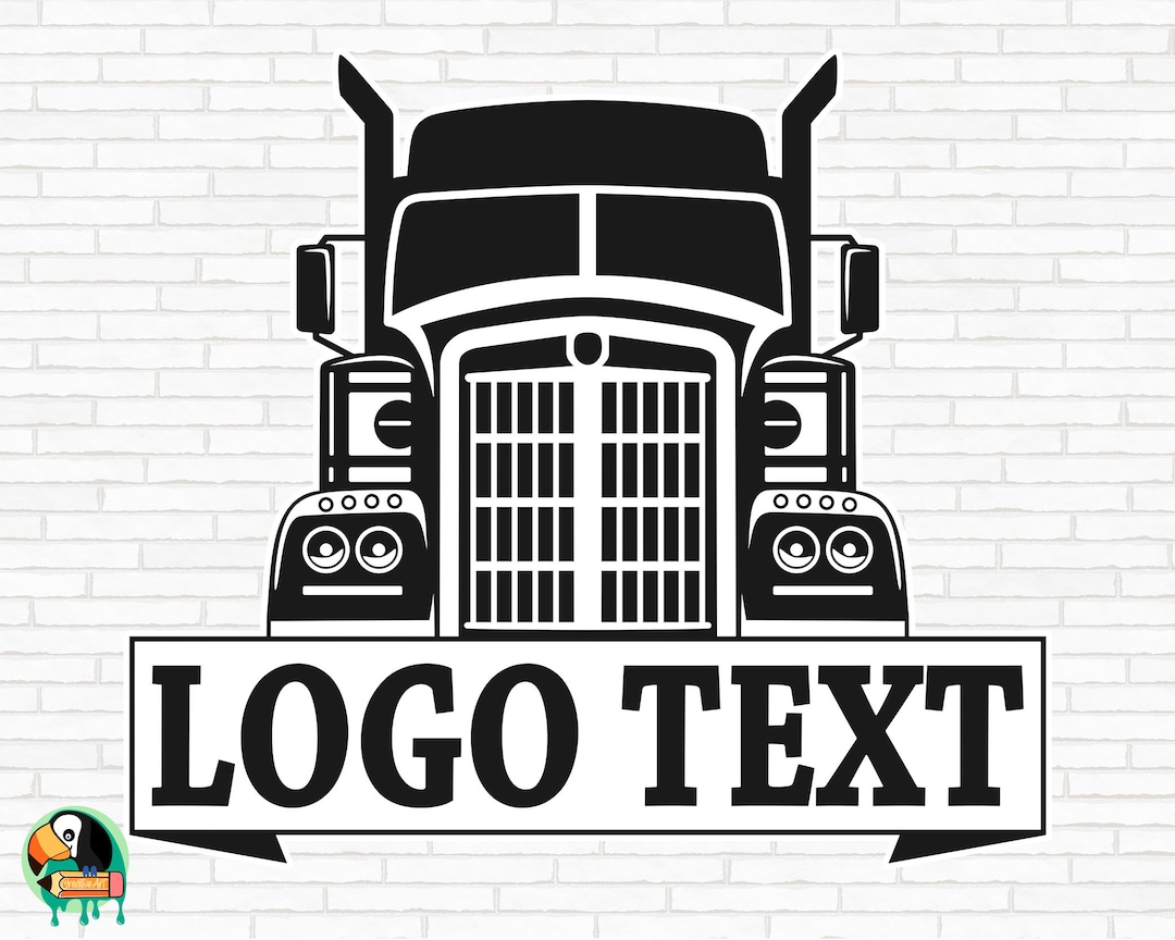 Semi Truck Logo SVG, Trucker Svg, Semi Truck Svg, Truck Svg, Trucker ...