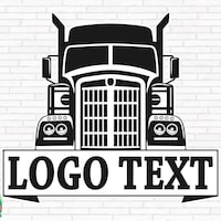 Custom Transport Truck Logo: Personalized Hot Shot Design (digital ...