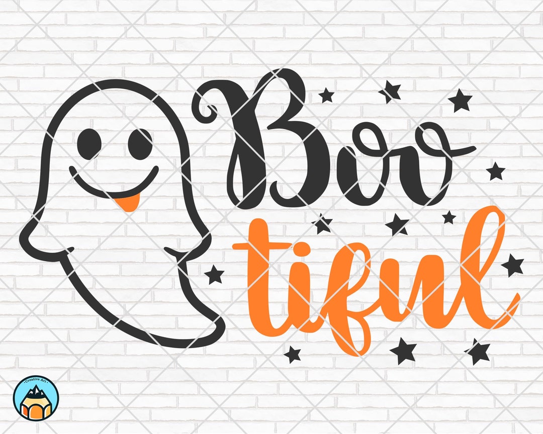 Bootiful Svg, Cute Ghost Svg, Halloween Svg, Pumpkin Svg, Thanksgiving ...