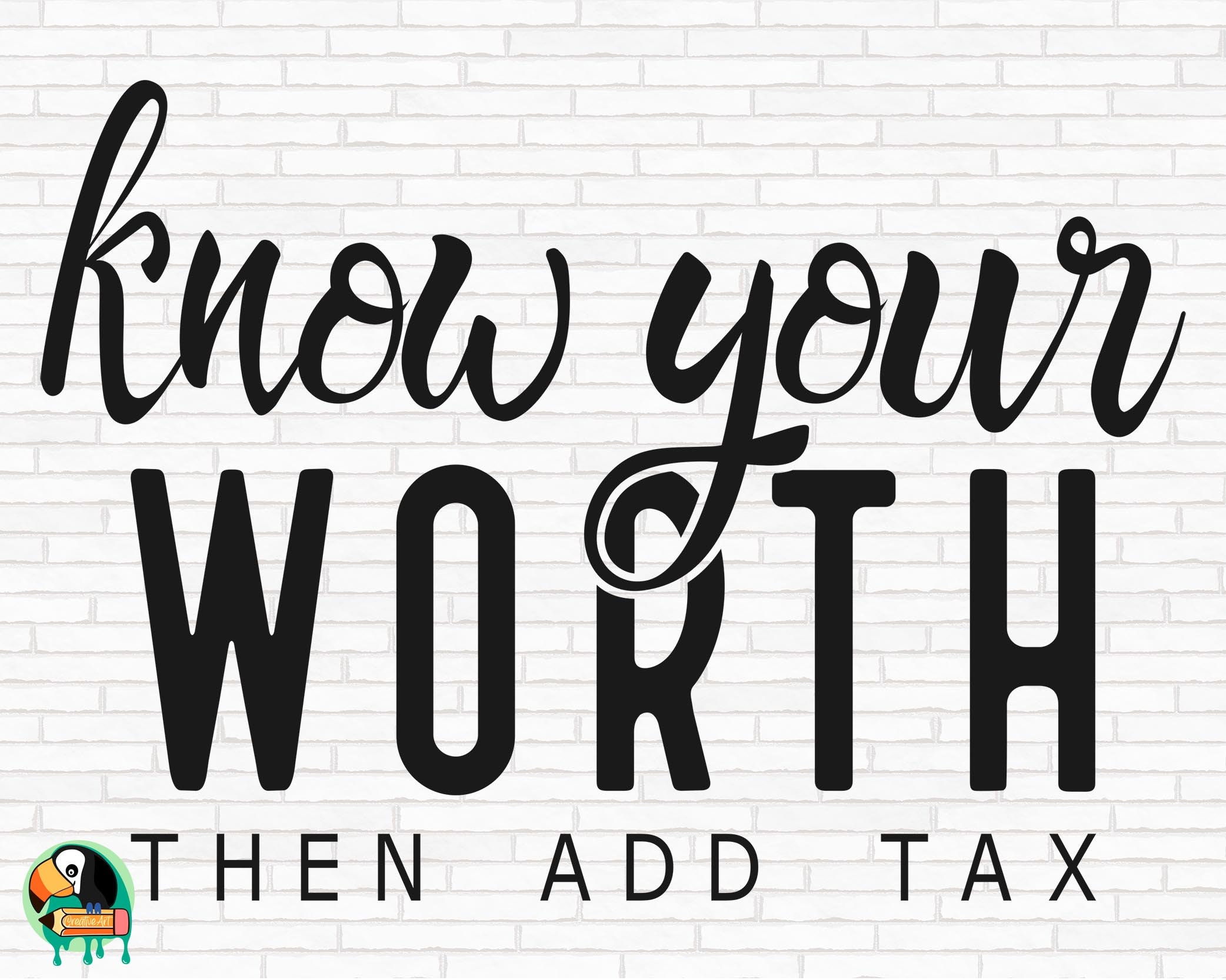 Conozca su valor SVG, Self Love Svg, Motivational Svg, Inspirational ...