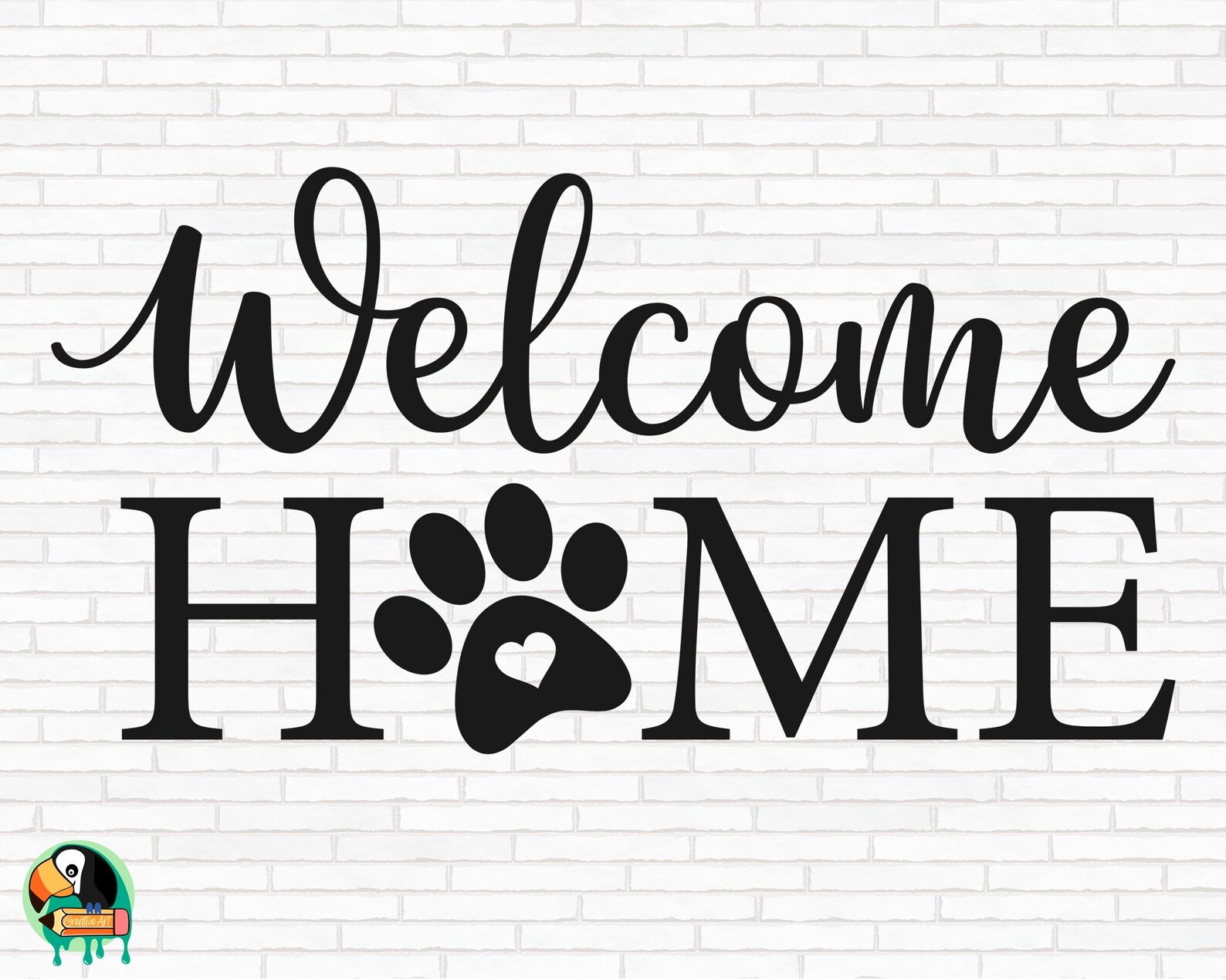 Dog Welcome Sign SVG, Dog Sign Svg, Welcome Sign Svg, Round Front Door ...