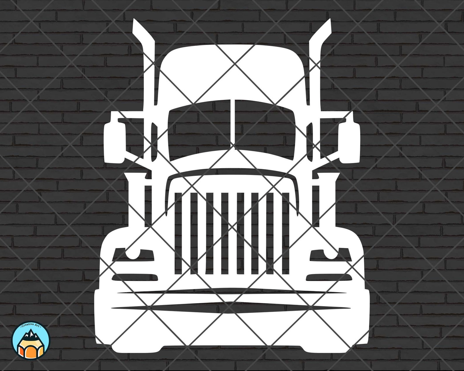 Truck Svg | Truck Logo Svg | American Trucker Svg | Truck Driver Svg ...