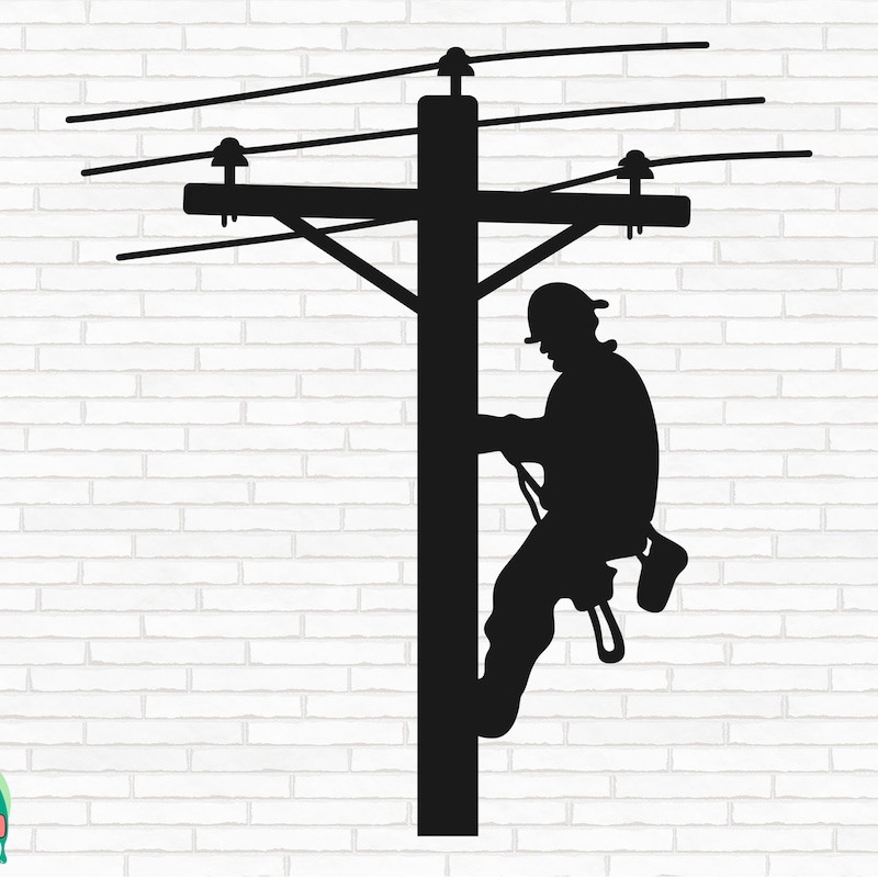 Lineman Svg Silhouette - Etsy