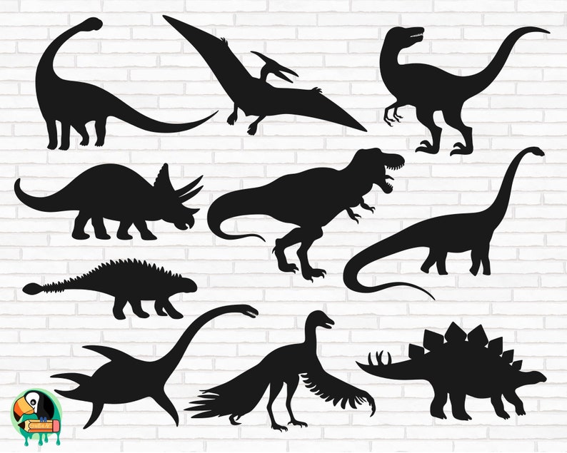 Dinosaur SVG Bundle Dino Svg Dinosaur Svg T-rex Svg - Etsy