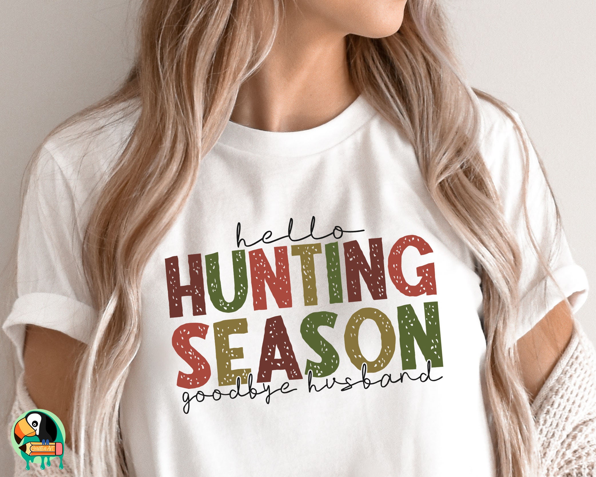 Hello Hunting Season Goodbye Husband SVG Hunting Wife Svg - Etsy