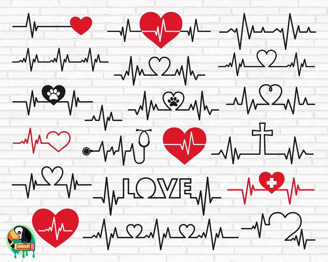 Heartbeat SVG, Heartbeat Line Svg, Heartbeat Pulse Svg, Healthcare Svg ...