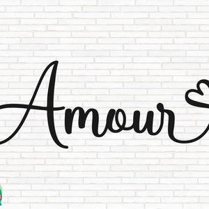Amour SVG, Valentine's Day Svg, Love Svg, Valentine's Vibes Svg, Be ...