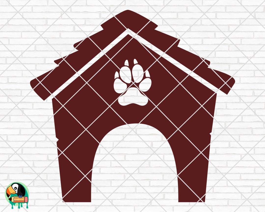 Dog House SVG, Dog Lovers Svg, Dog House Cut Files, Cricut, Silhouette ...