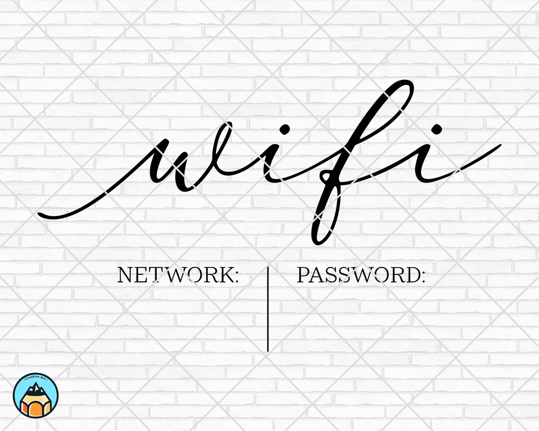 Wifi Password Svg, Wifi Svg, Wifi Password Sign Svg, Welcome Svg, Home ...