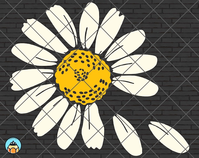 Daisy Flower Svg Daisy Svg Flower Svg Sunflower Svg Daisy Decal Svg ...