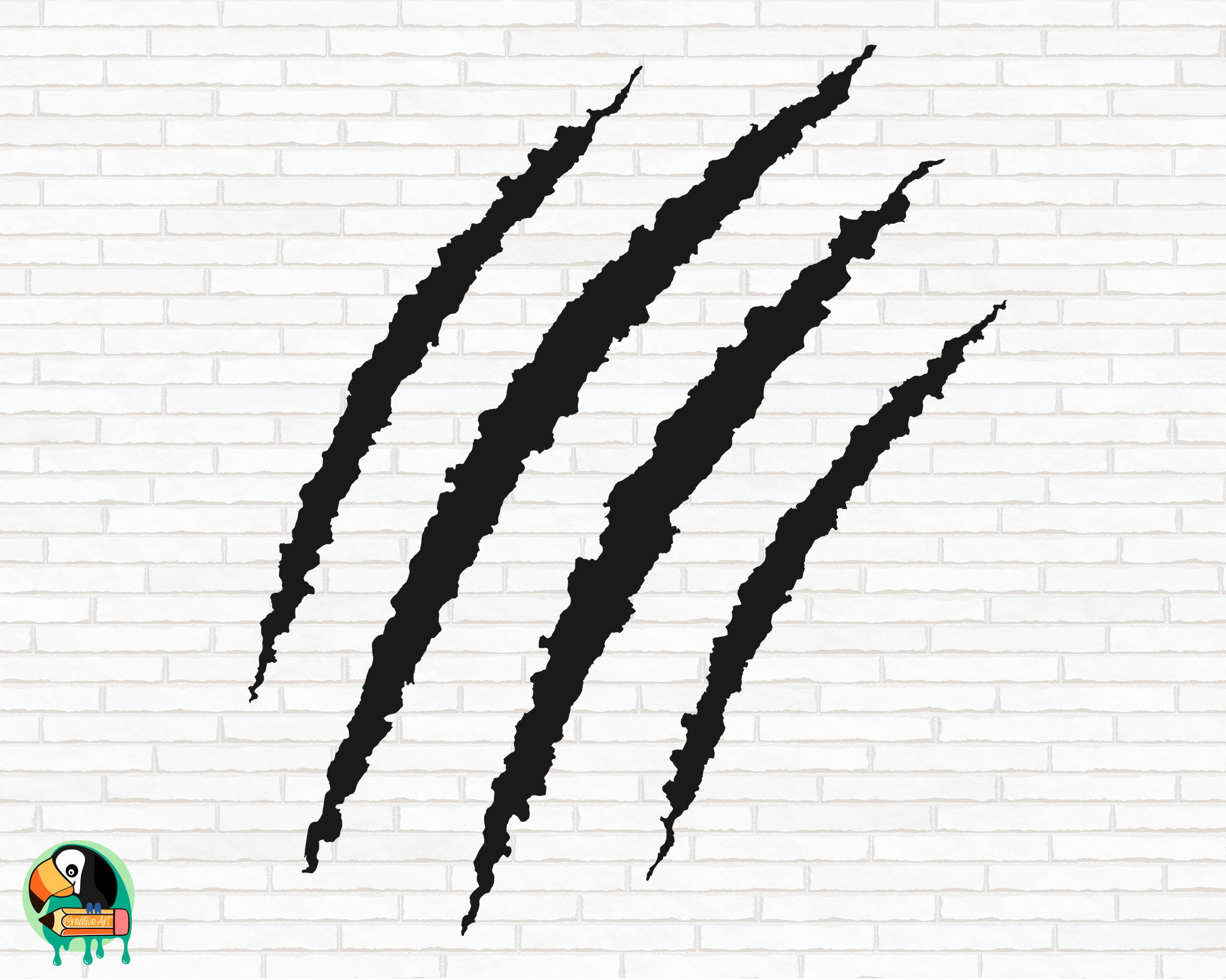 Claw Scratches SVG Claw Mark Svg Tiger Scratch Svg Animal - Etsy