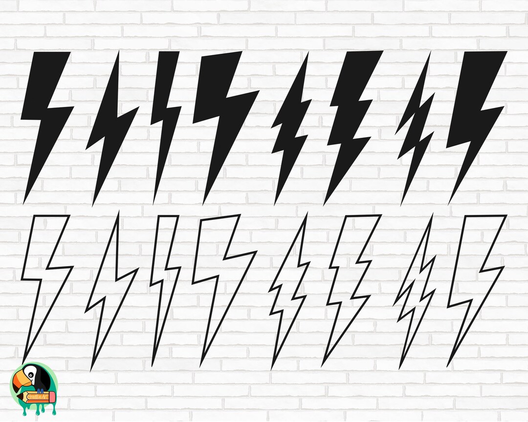 Lightning Bolt SVG, Flash Svg, Lightning Svg, Thunder Svg, Lightning ...