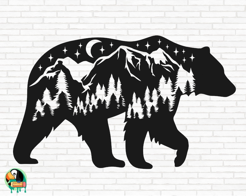 Mountain Animals Bundle SVG Wilderness Svg Outdoors Svg - Etsy