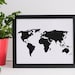 World Map SVG, World Svg, Travel Svg, Global Map Svg, World Map Vector ...