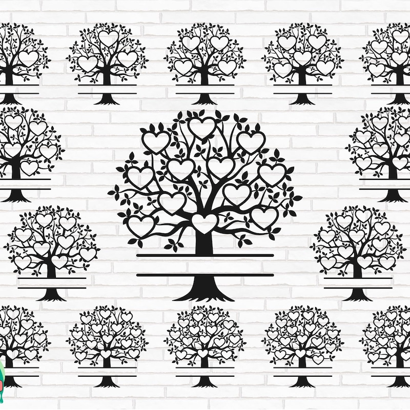 Family Tree Svg - Etsy