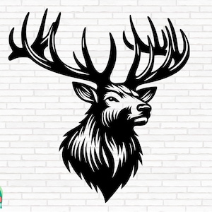 Deer Head SVG, Buck Head Svg, Deer Bundle Svg, Deer Head Png, Deer Hunting Svg, Hunting Svg ...