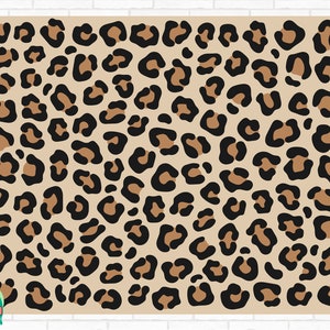 Leopard Print Pattern SVG, Leopard Svg, Cheetah Svg, Animal Print Svg ...