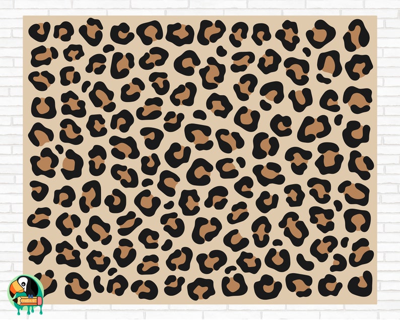 Leopard Print Pattern SVG Leopard Svg Cheetah Svg Animal - Etsy