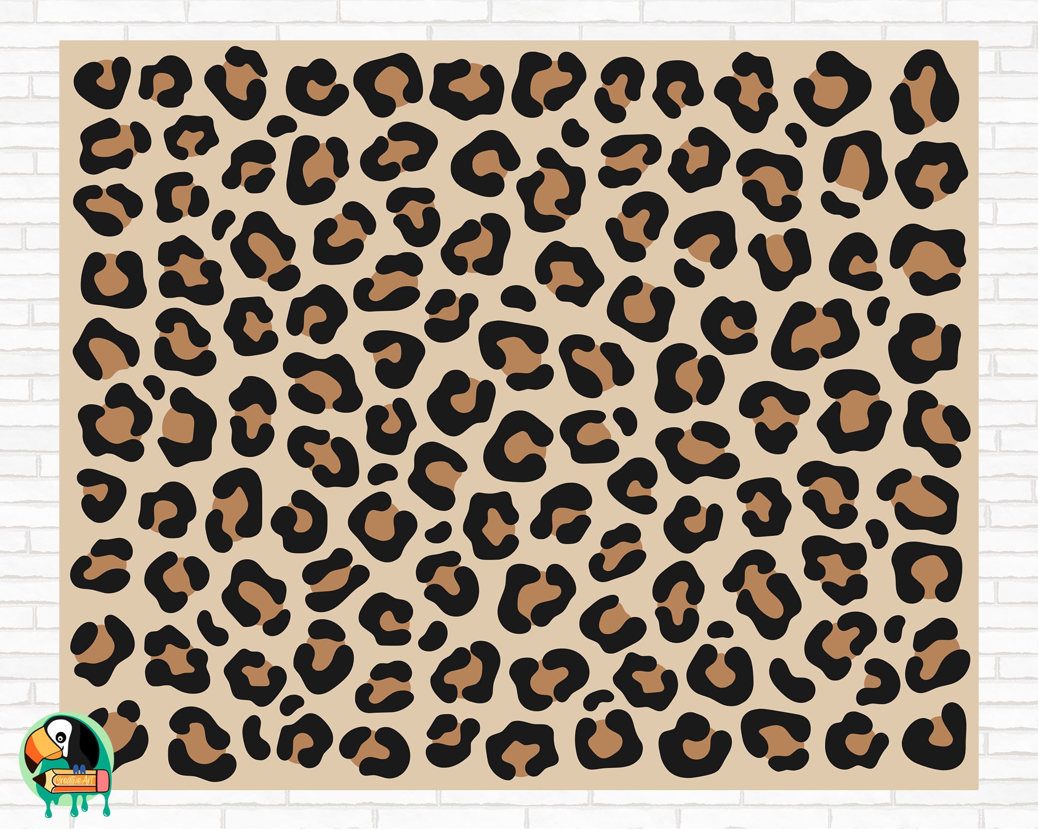 Leopard Print Pattern SVG, Leopard Svg, Cheetah Svg, Animal Print Svg ...