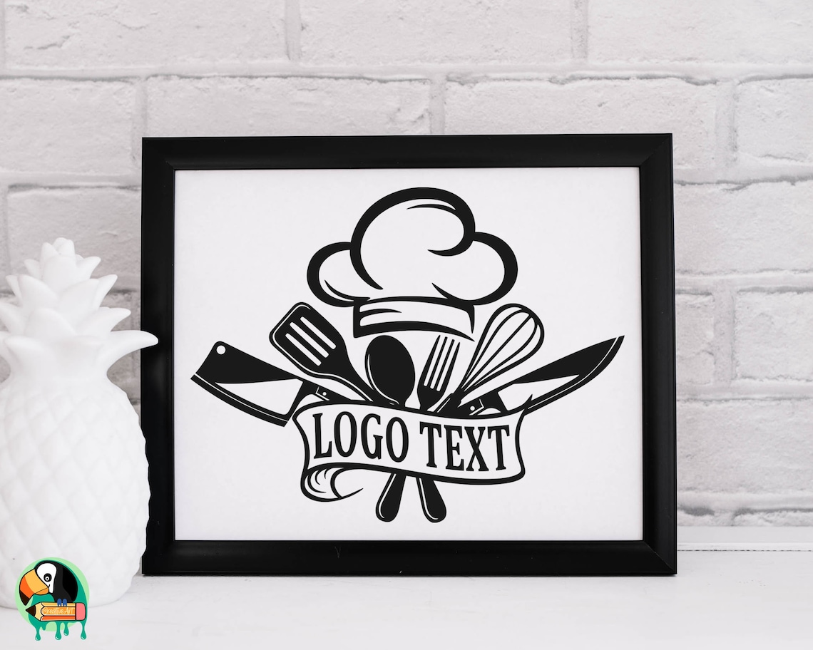 Chef Logo SVG Restaurant Logo Svg Cooking Svg Chef Svg - Etsy