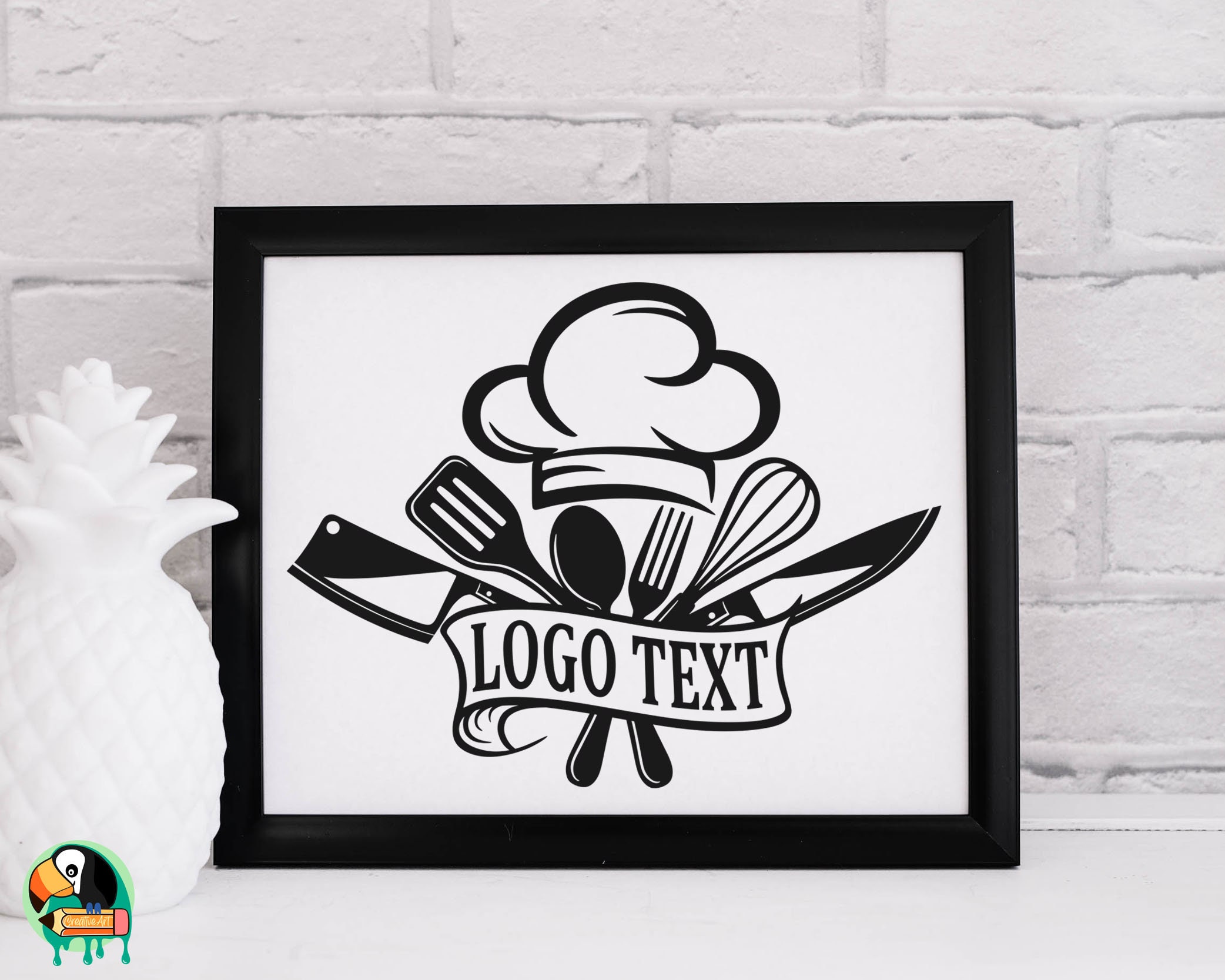 Chef Logo SVG Restaurant Logo Svg Cooking Svg Chef Svg - Etsy UK