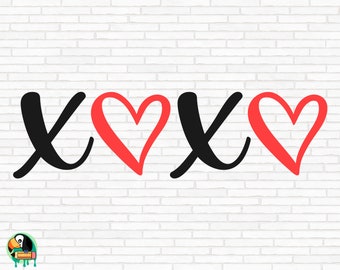 Xoxo SVG, Valentine SVG, Valentine's Day SVG, Valentine Shirt Svg, Love ...