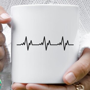 Heartbeat Line SVG, Heartbeat Pulse Svg, Healthcare Svg, Lifeline Svg ...