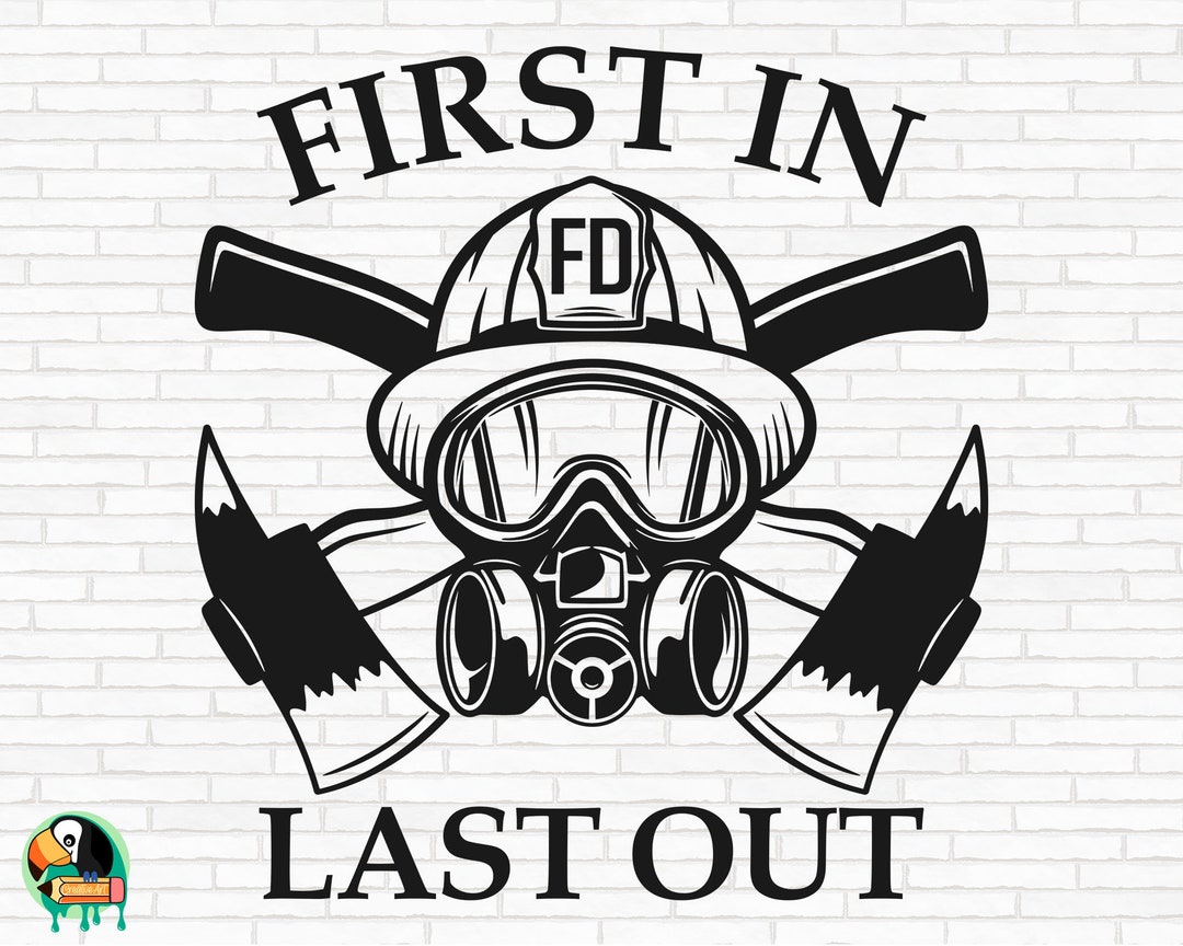 Firefighter SVG, Fire Department Svg, Fireman Svg, Fire Rescue Svg ...