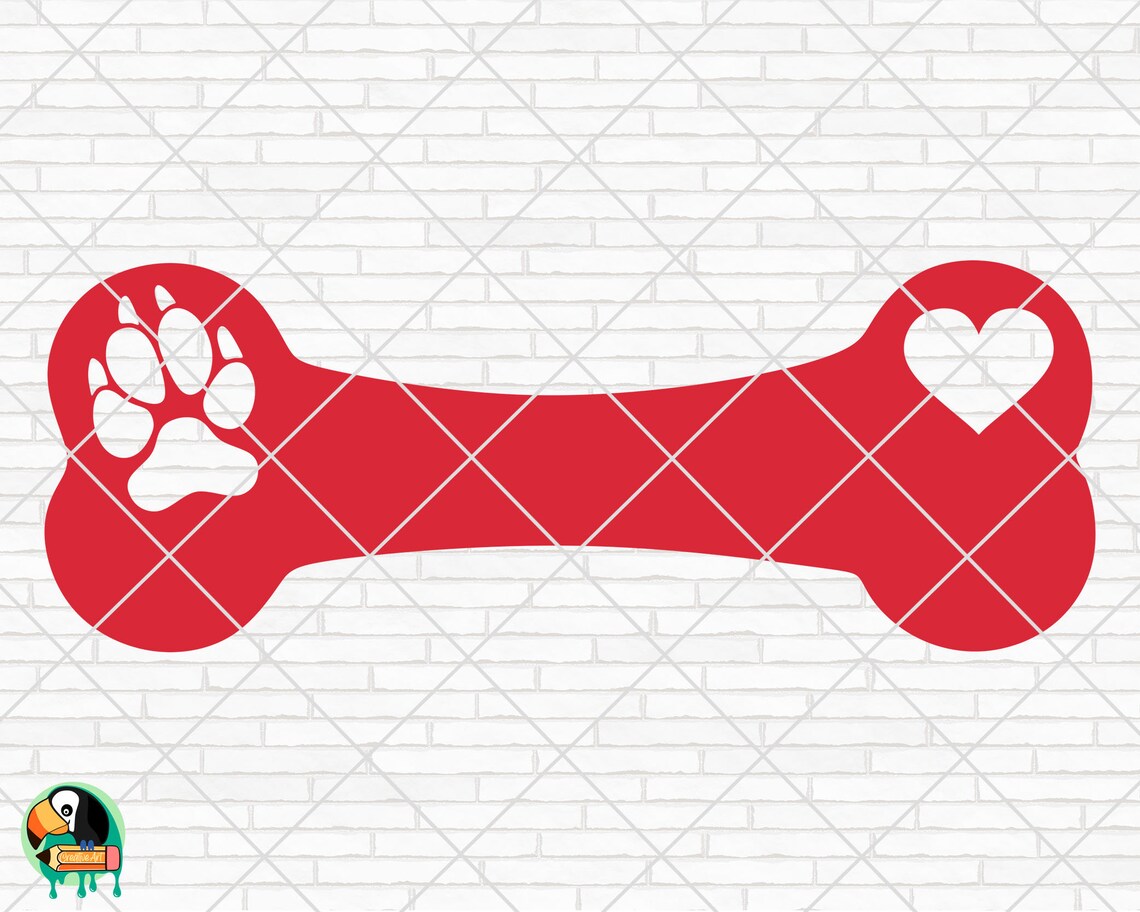 Dog Bone SVG Dog Lovers Svg Dog Bone Cut Files Cricut - Etsy