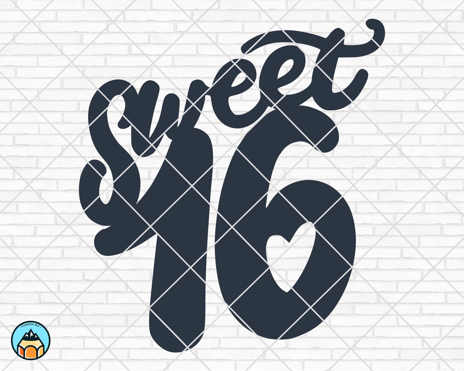 Sweet 16 Svg, Sweet Sixteen Svg, Birthday Svg, Cake Topper Svg, Its My ...
