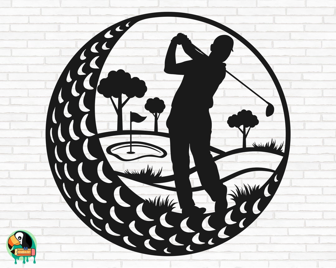 Golfing SVG, Golfer Svg, Golf Ball Svg, Golf Club Svg, Golf Player Svg ...