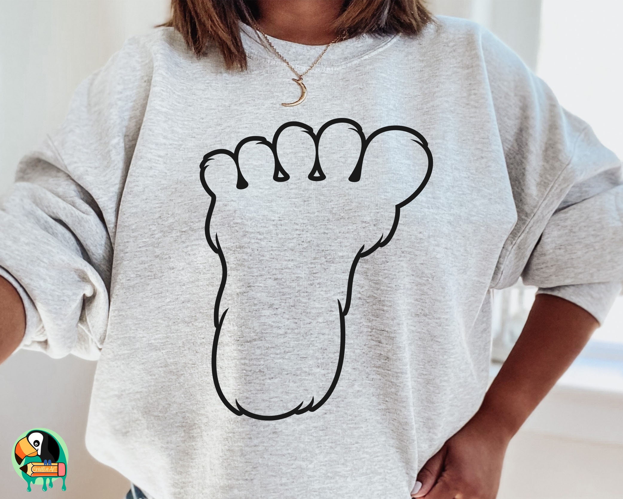 Bigfoot Print SVG Big Foot Svg Yeti Svg Sasquatch Svg - Etsy Singapore