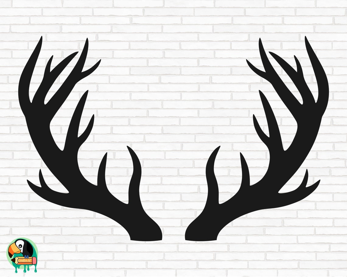 Deer Horns SVG Deer Antlers Svg Reindeer Antlers Svg Deer - Etsy