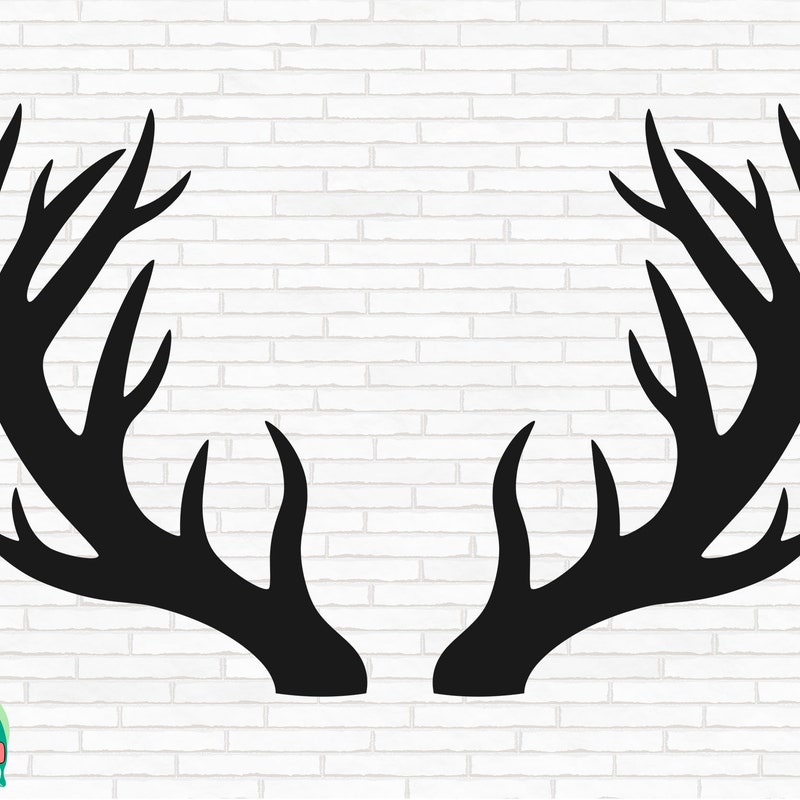 Antlers Silhouette - Etsy