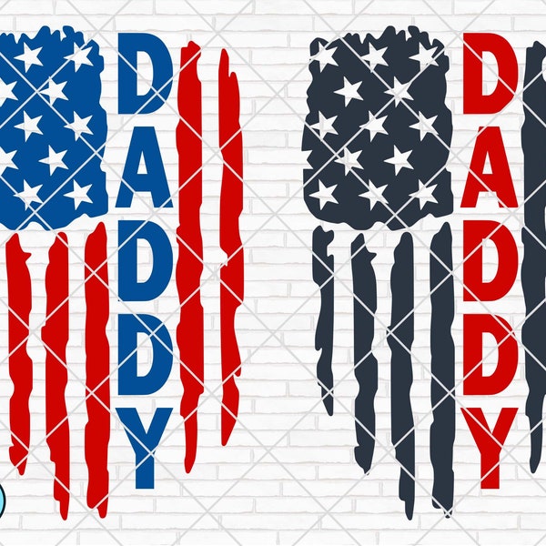 Daddy Flag Svg - Etsy