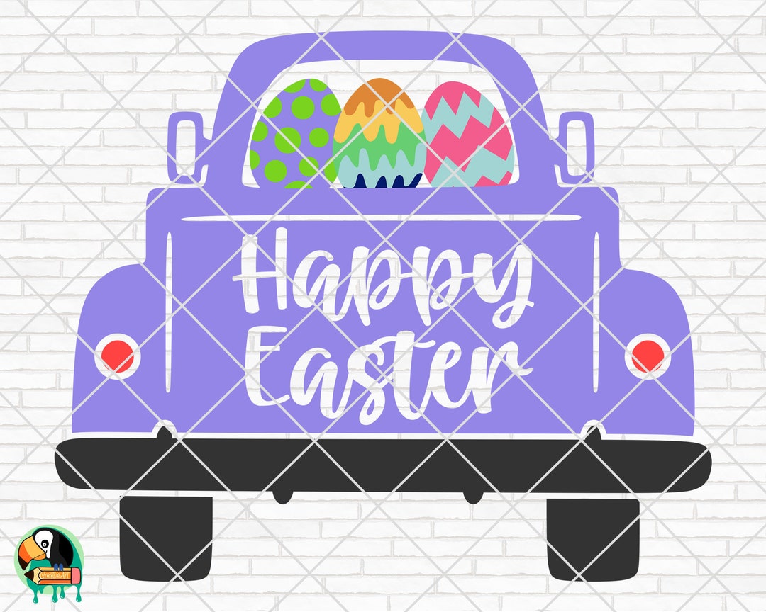 Easter Truck SVG, Easter Svg, Spring Svg, Easter Design for Shirts ...
