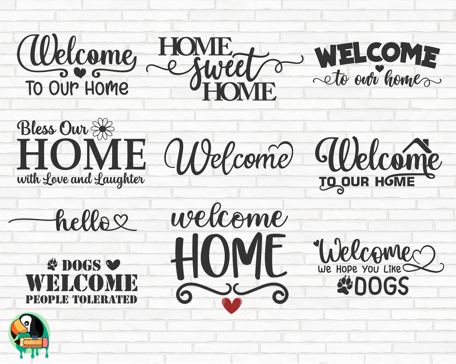 Welcome Sign Svg Welcome Svg Welcome to Our Home Svg Home - Etsy