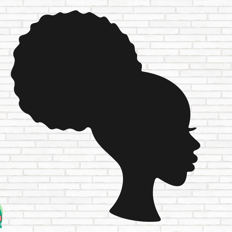 Afro Puff Hair Svg - Etsy