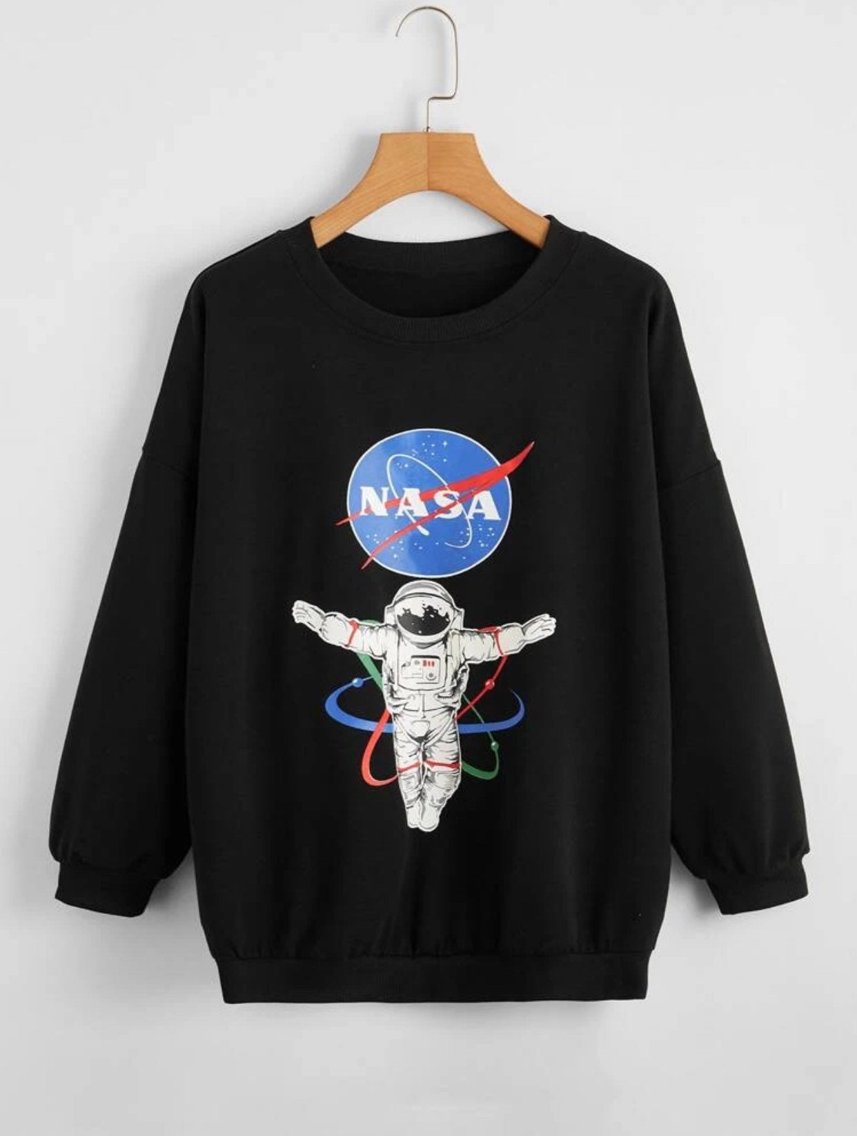 New Sweatshirt Nasa clothing Long Sleeve Pullover Tops clothes | Etsy