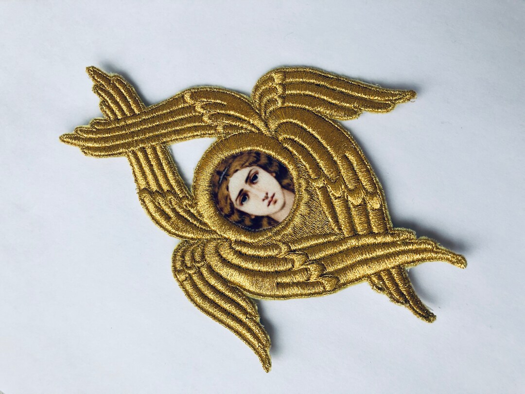 Seraphim Gold Embroidery, Vestment Applique,altar Church Vestment ...