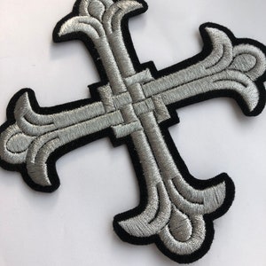 Christian Cross Patch in Eastern Church Design, Liturgical Vestments ...