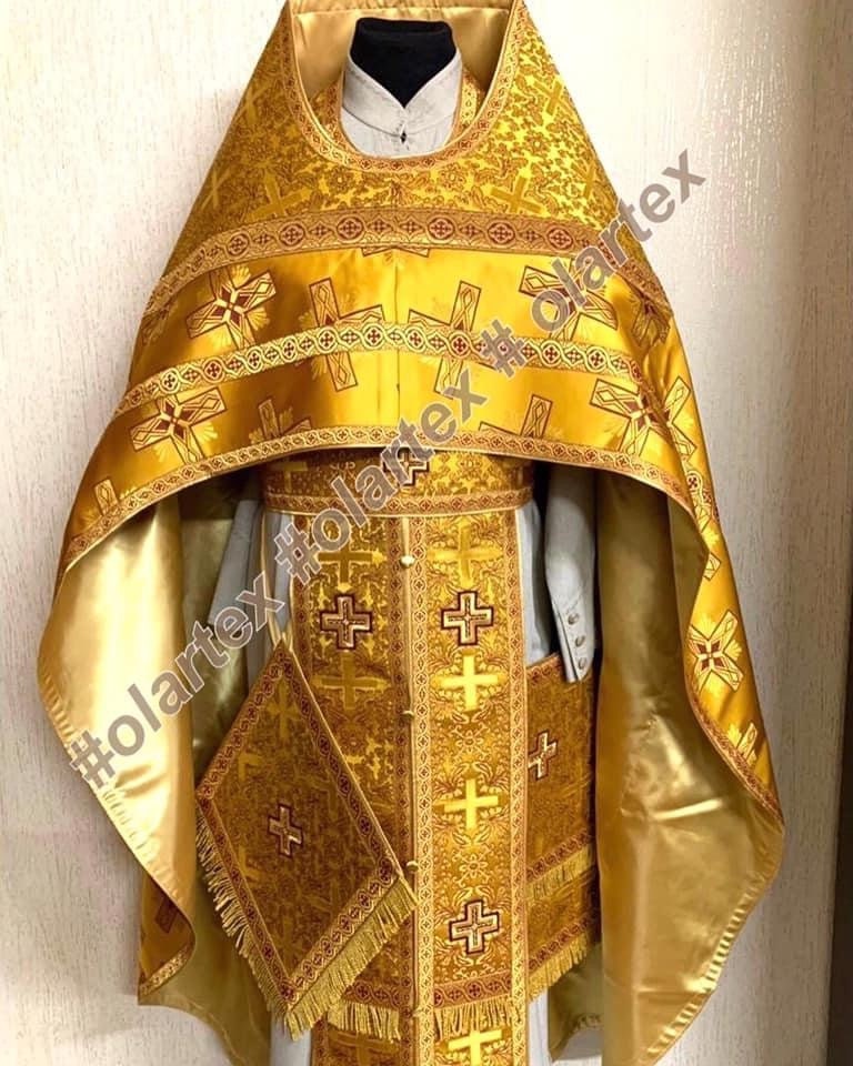 Combined Orthodox Priest Vestment Russian Style Any Colors - Etsy