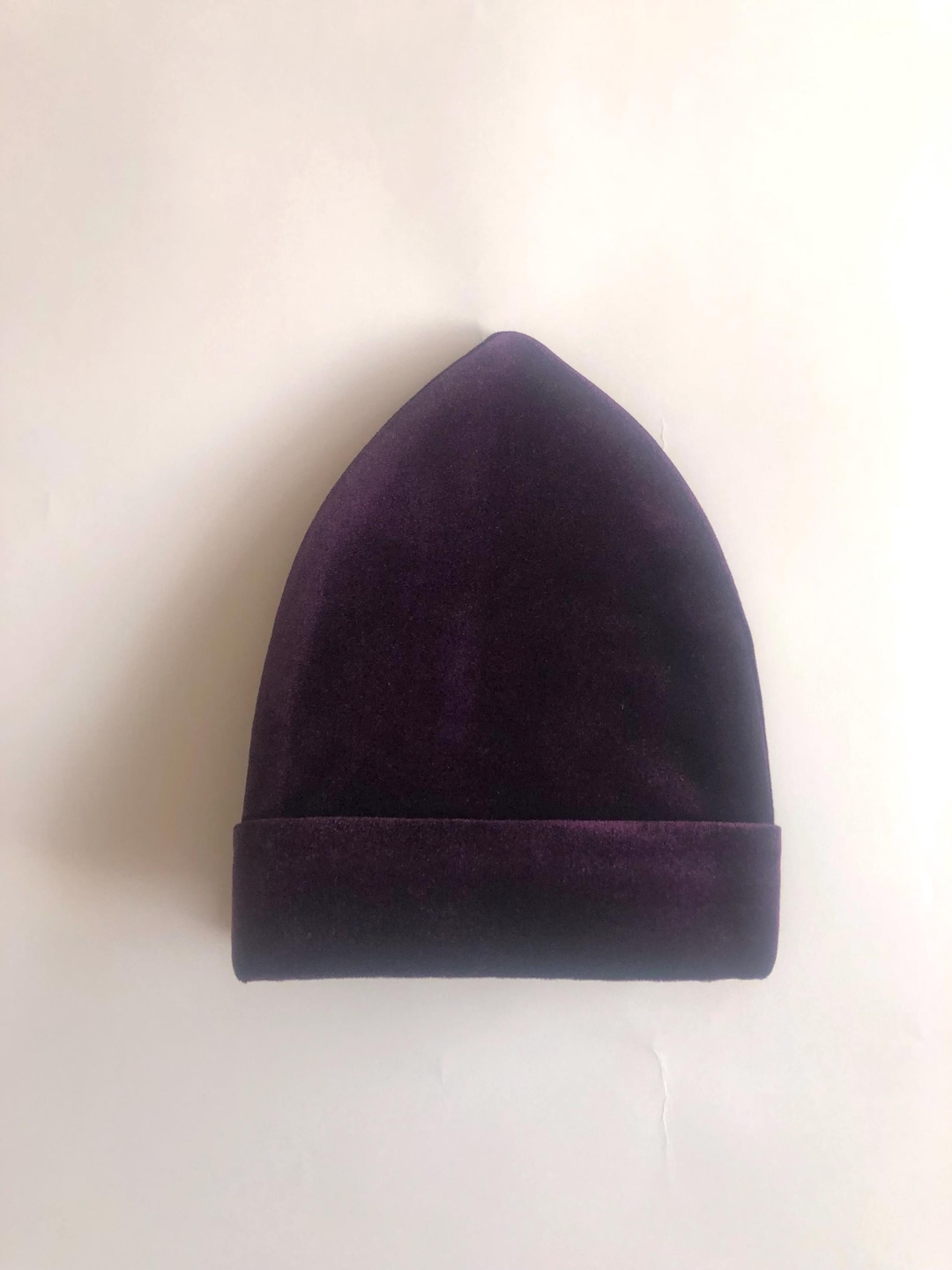 Spring Priest Skufia Hat in Purple Velvet, Custom Pastor Velvet Hat ...