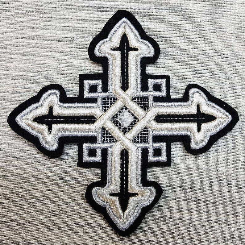 Embroidered Priest's Crosses Set of 14 Metallic Crosses - Etsy