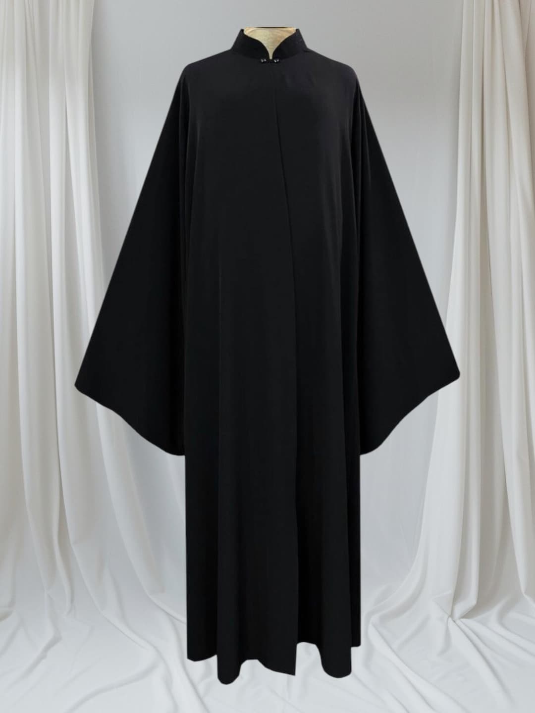 Orthodox Greek Style Riassa With Embroidered Collar, Monk Riassa ...