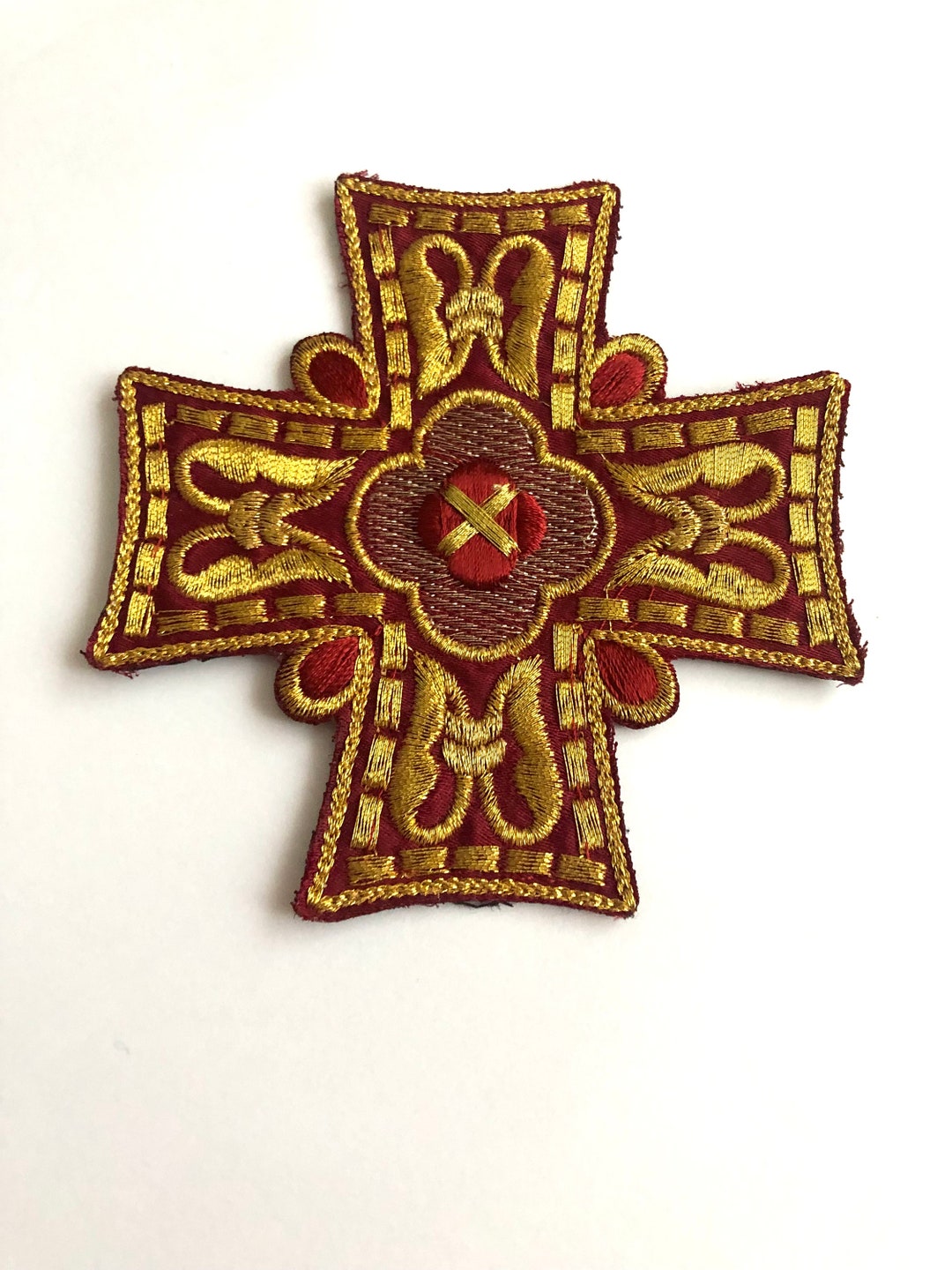 Christian Cross Appliqué Patch 6 Cm, 7.5 Cm, 11.5 Cm, 15, 18, 20 Cm ...