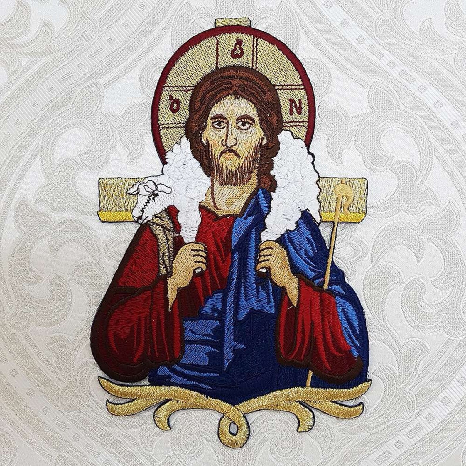 Jesus Christ Embroidery Image Icon for Priest Vestment - Etsy