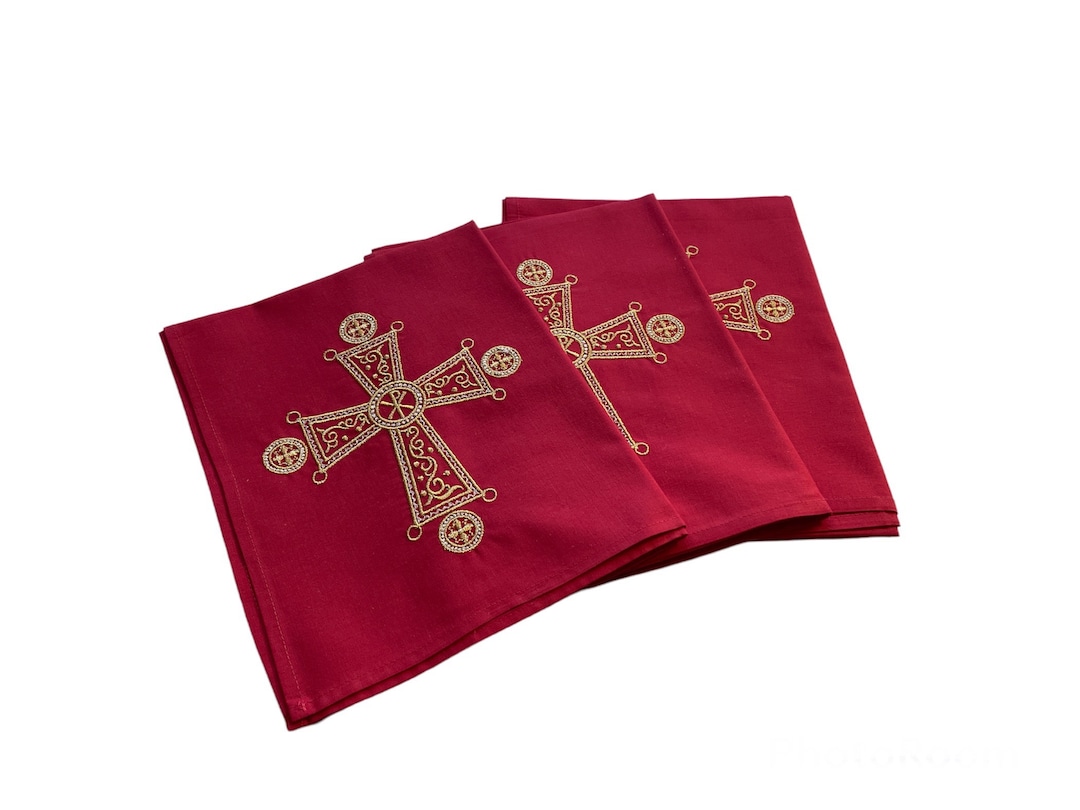 Holy Communion Towel With Embroidery, Orthodox Christian Towels ...